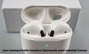 Cara Memperbaiki Headset Bluetooth Mati Sebelah (Kiri / Kanan ...